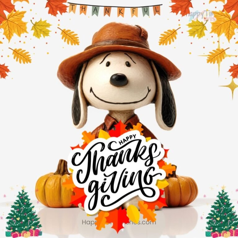 30+ Snoopy Thanksgiving Images & Quotes [2025]