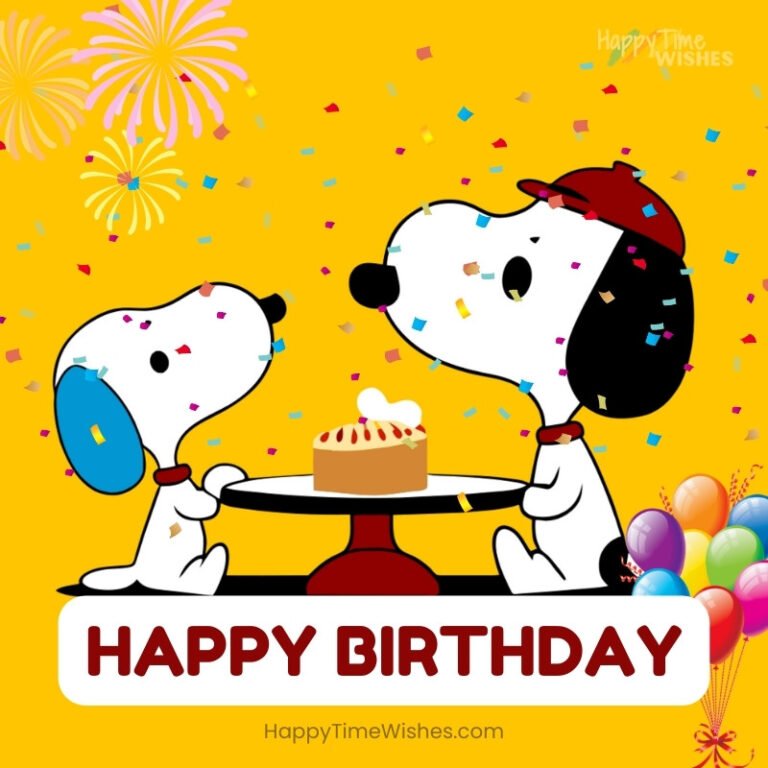 28+ Happy Birthday Snoopy Images & Quotes [2025]