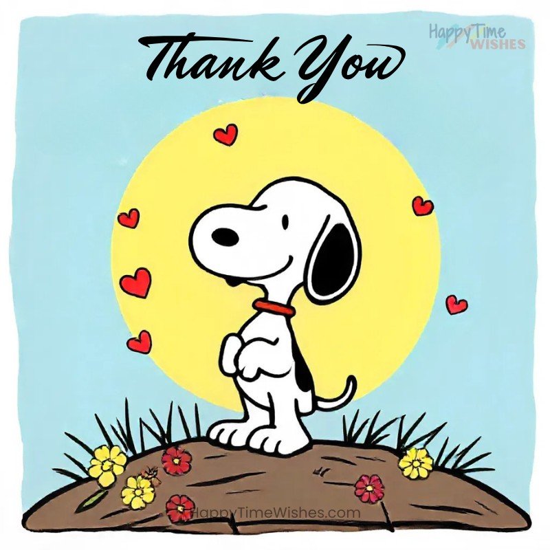 13+ Snoopy Thank You Images [2025]